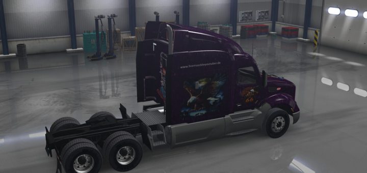 Peterbilt 377 Truck for ATS - ATS Mod | American Truck Simulator Mod