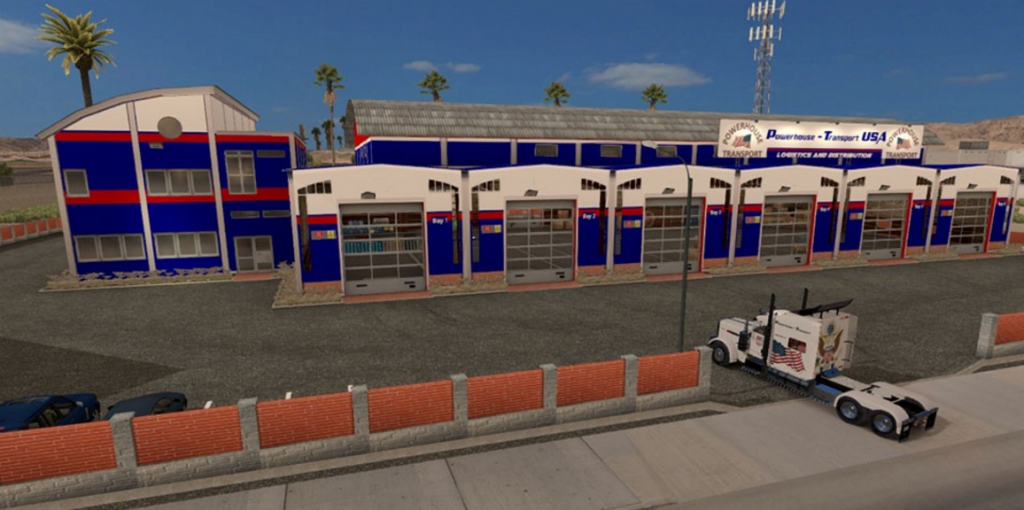 Powerhouse Transport USA Garage Mod - ATS Mod | American Truck ...