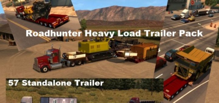 Overweight Trailers and Cargo Pack by Jazzycat v4.7 Mod - ATS Mod ...