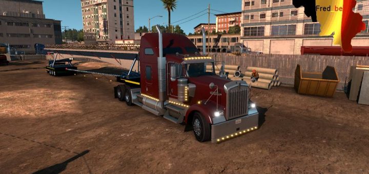 Car trailer caravan FS17 - ATS Mod | American Truck Simulator Mod