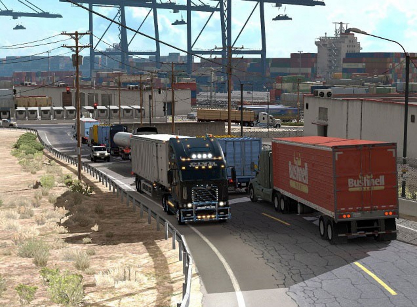 Traffic Mod – More trucks on road for ATS - ATS Mod | American Truck ...