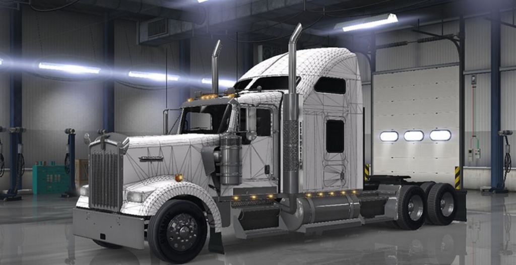 W900 Skin w/Template mod - ATS Mod | American Truck Simulator Mod