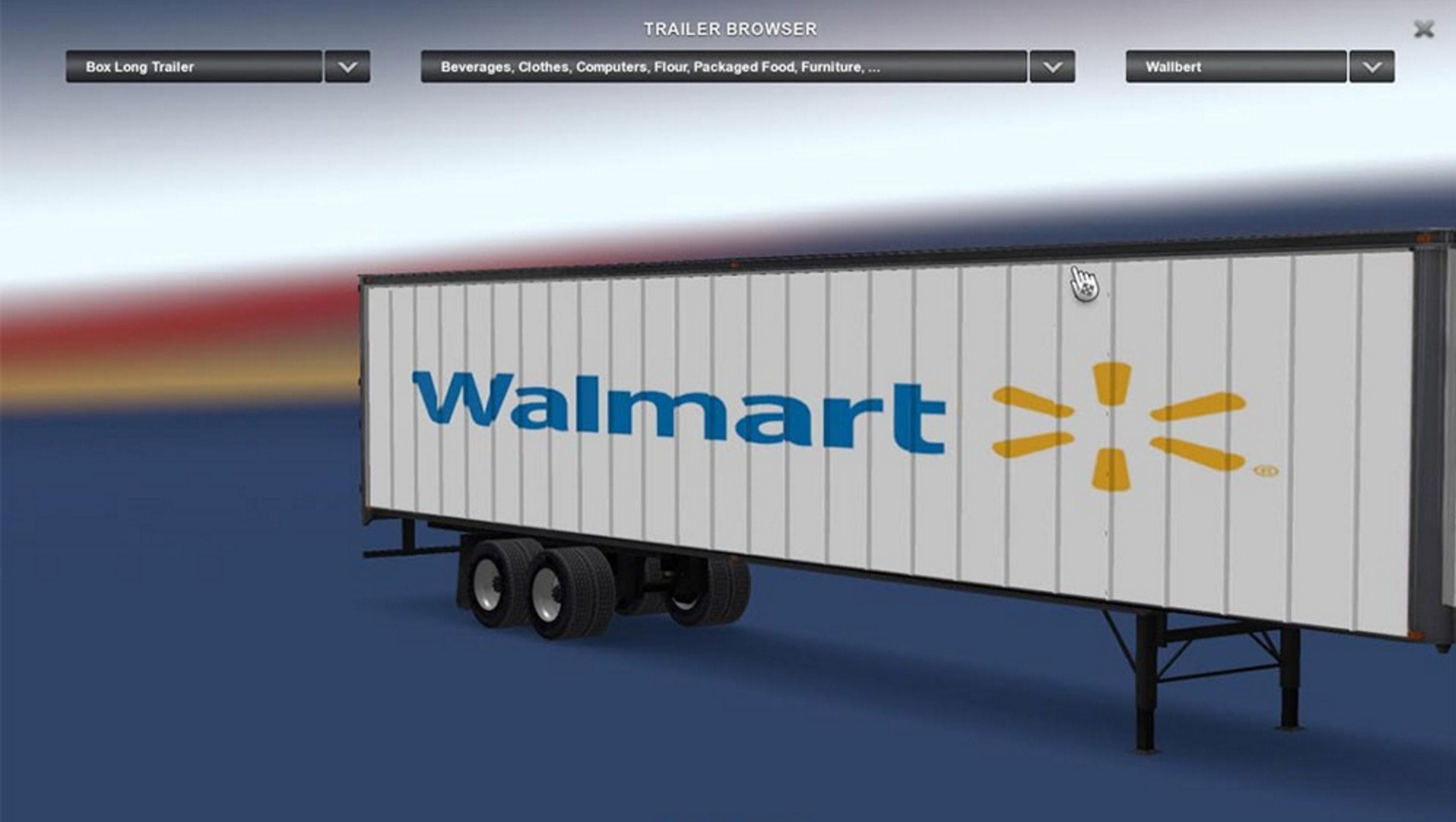 Wallbert – Wallmart Trailer Skin Mod - ATS Mod | American Truck ...