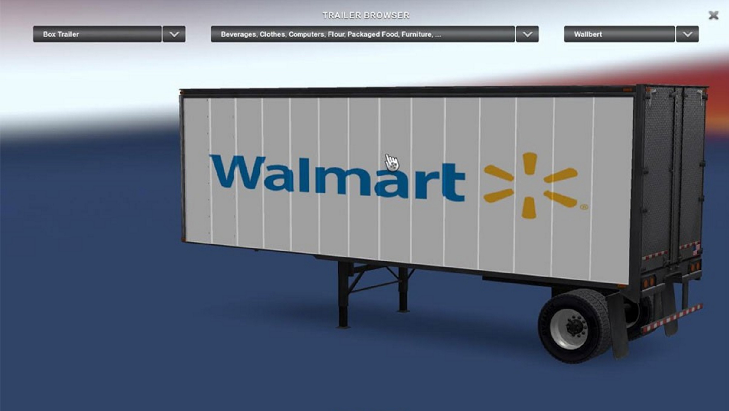 Wallbert – Wallmart Trailer Skin Mod - ATS Mod | American Truck ...