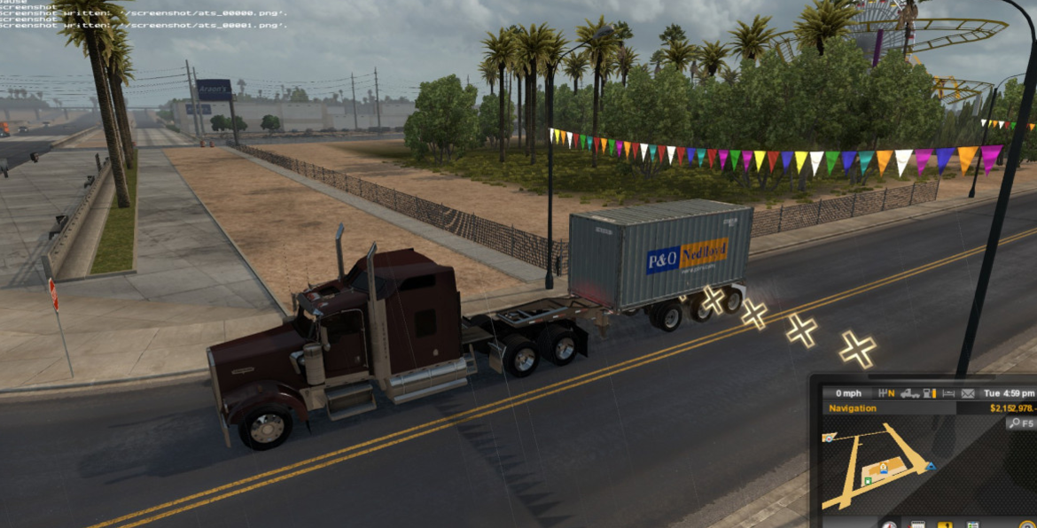 20′ Container Trailer ATS MOD - ATS Mod | American Truck Simulator Mod