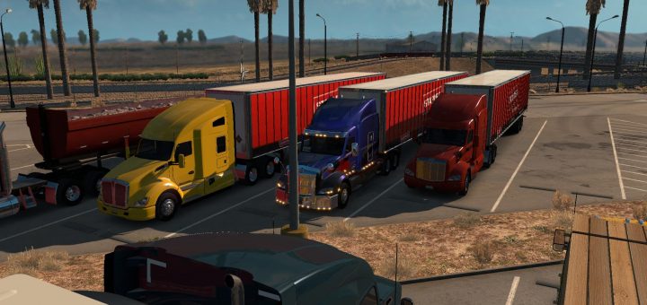 Grain Tipper Trailer - ATS Mod | American Truck Simulator Mod