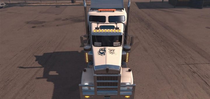 Australian Flag - ATS Mods | American Truck Simulator Australian Flag Mods