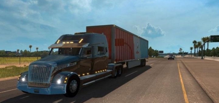 FREIGHTLINER FLD FOR ATS MOD TRUCK - ATS Mod | American Truck Simulator Mod