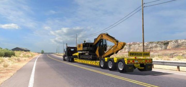 WalMart Trailer Mod - ATS Mod | American Truck Simulator Mod