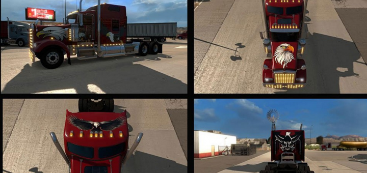 Freightliner Argosy Reworked Anime Skin Pack v 1.0 Mod - ATS Mod ...