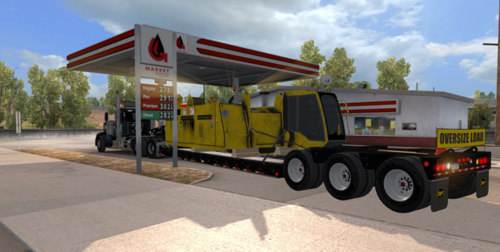 Etnyre Lowboy Black Hawk v2.0 ATS Trailer Mod - ATS Mod | American ...