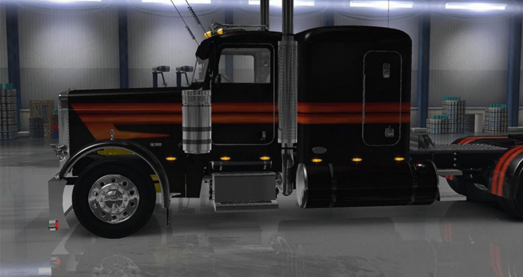 Fiery skin Truck - ATS Mod | American Truck Simulator Mod