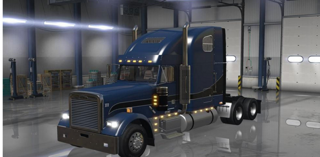 Freightliner Classic XL V2.0 Truck edited by Custom - ATS Mod ...