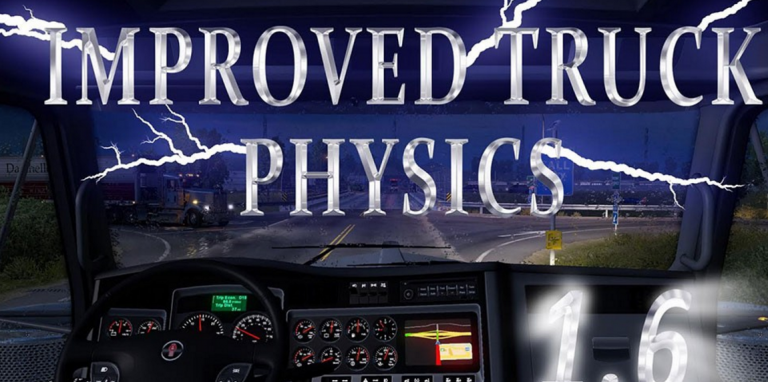 Improved truck physics 1.6 ATS - ATS Mod | American Truck Simulator Mod