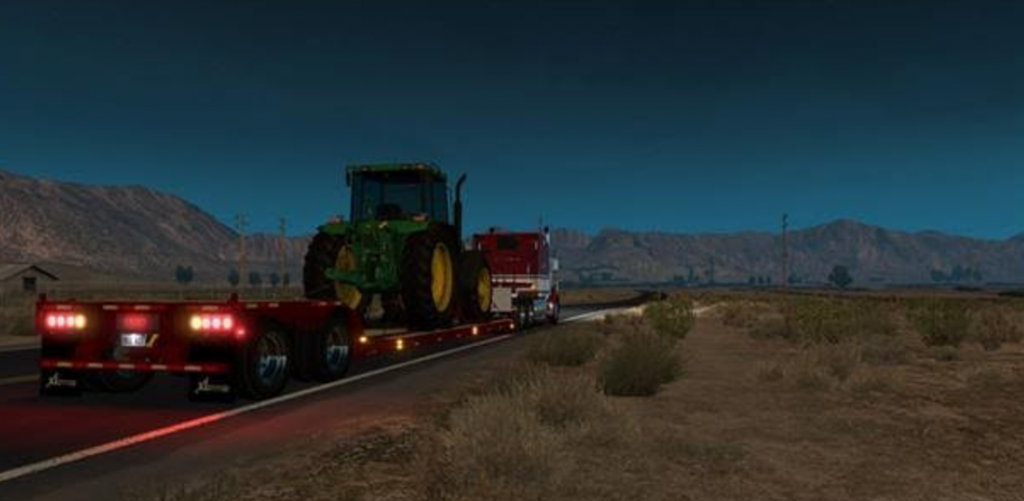 LX SPECIALIZED Lowboy ATS - ATS Mod | American Truck Simulator Mod