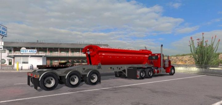Heavy Trailers Mod - ATS Mod | American Truck Simulator Mod