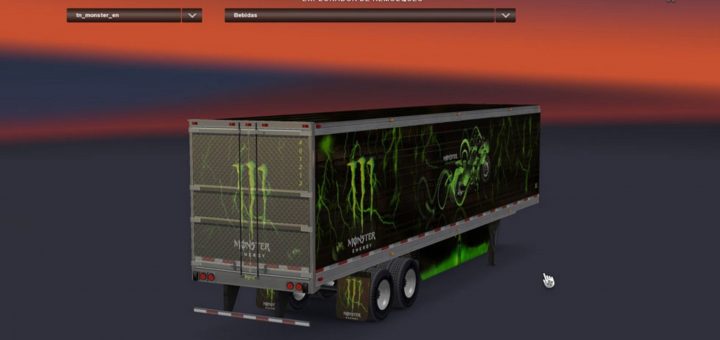 Temisko Quad Axle Log Trailer 1.40 Mod - ATS Mod | American Truck ...