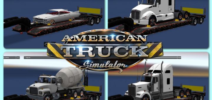 MATE TRI-AXLE END DUMP TRAILER OWNABLE 1.45 Mod - ATS Mod | American ...