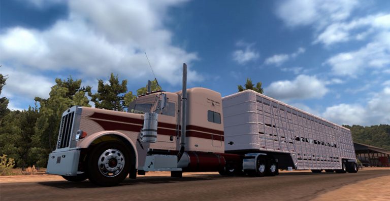 Old wilson cattle trailer custom Mod - ATS Mod | American Truck ...