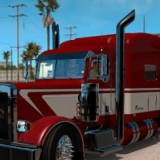 Peterbilt 389 Viper Skins pack update ATS - ATS Mod | American Truck ...