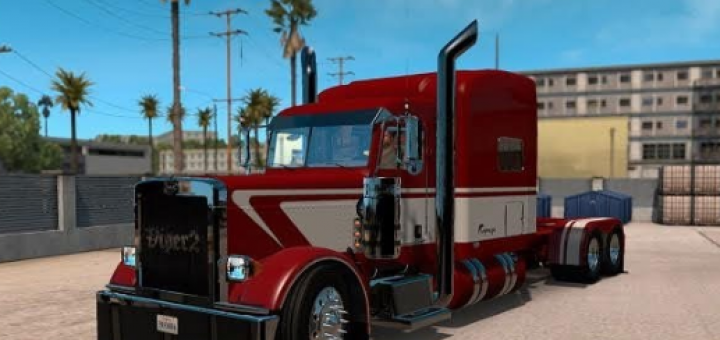 Peterbilt 389 Yellow / Green skin ATS - ATS Mod | American Truck ...