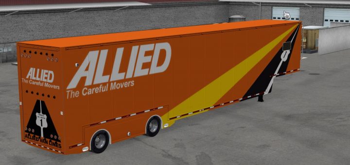 Rusty Trailer for ATS - ATS Mod | American Truck Simulator Mod