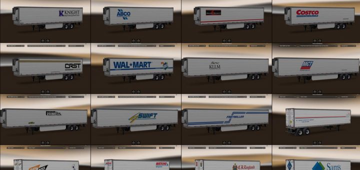 Dry Van - ATS Mods | American Truck Simulator Dry Van Mods