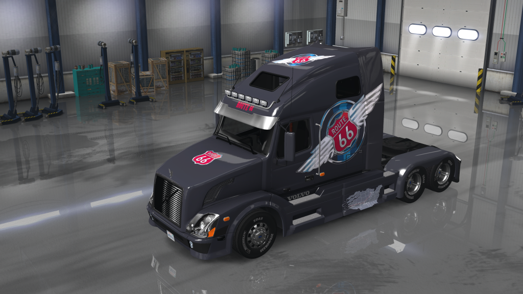 Route66 for VNL 670 ATS - ATS Mod | American Truck Simulator Mod