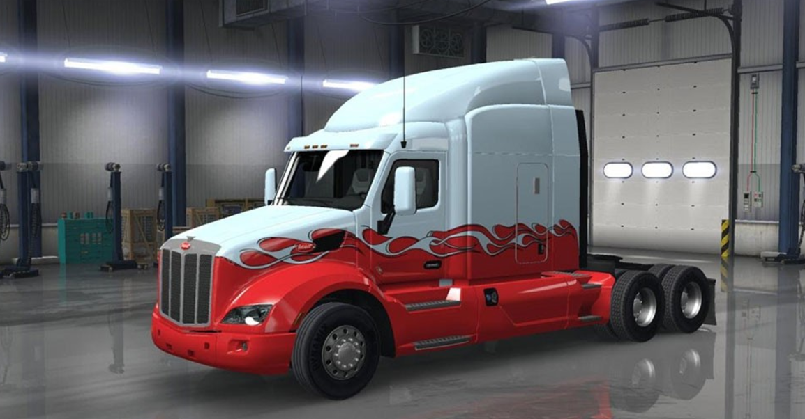 Skin “Pick-Up” for Peterbilt 579 mod - ATS Mod | American Truck ...