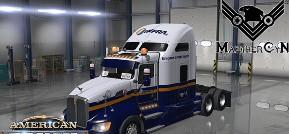 Skin Infra S.A. de C.V. – Kenworth T660 – Mexico – MaztherCyN1001 ATS ...