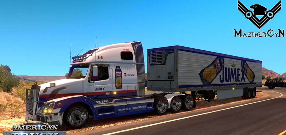 Skin Jumex – Trailer – Mexico – MaztherCyN1001 - ATS Mod | American ...