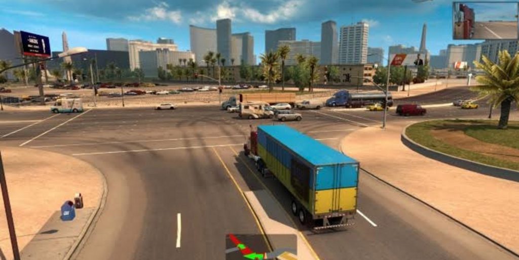 Small mirror hud and tweeks Mod - ATS Mod | American Truck Simulator Mod
