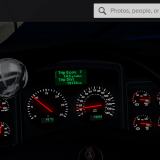Speedometer KM/H Kenworth W900 and rework textures dashboard ATS - ATS ...