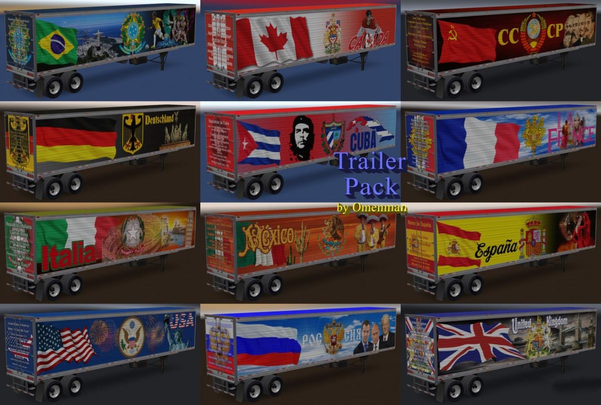 TRAILER PACK СITIES AND COUNTRIES V3.0 MOD FOR ATS - ATS Mod | American ...