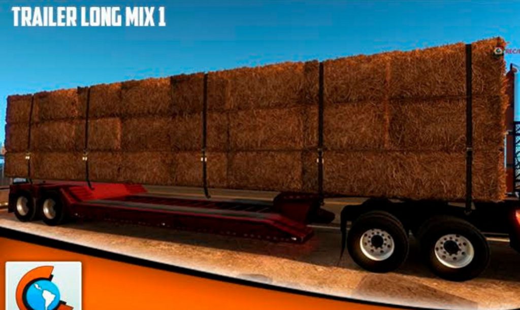 Trailer Long Mix 1 for Multiplayer Mod - ATS Mod | American Truck ...