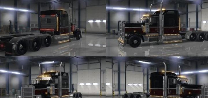 ATS PETERBILT 379 PINGA TRUCK V2.0 - ATS Mod | American Truck Simulator Mod