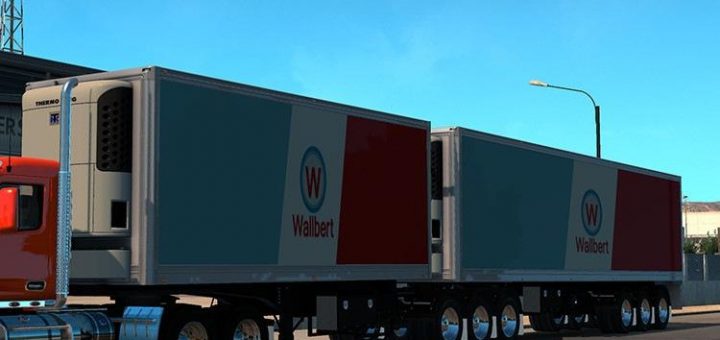 MATE TRI-AXLE END DUMP TRAILER OWNABLE 1.45 Mod - ATS Mod | American ...