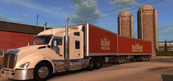 EAST GENESIS FRAMELESS END DUMP FOR ATS V1.6 MOD TRAILER FOR ATS - ATS ...