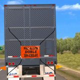 Double Trailer utility reefer Mod ATS - ATS Mod | American Truck ...