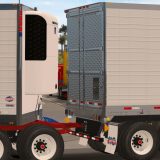 Double Trailer utility reefer Mod ATS - ATS Mod | American Truck ...