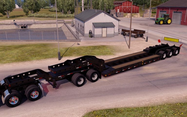 EMPTY OVERSIZED TRAILER MAGNITUDE 55L TRAILER MOD FOR ATS - ATS Mod ...