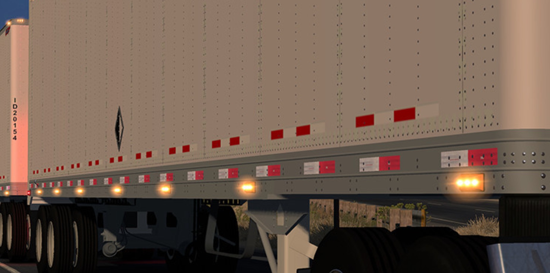 Great Dane 48′ Double trailer ATS – V3.0 Trailer Mod - ATS Mod ...