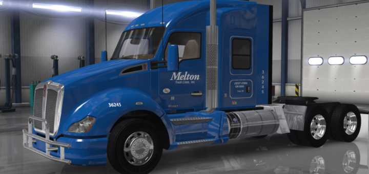 SKIN GONZALES TRUCKING REFRIGERADOS FOR KW T 680 Mod - ATS Mod ...