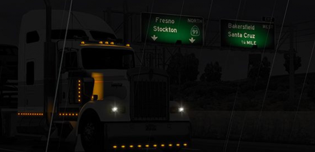 Real lighing system ATS MOD - ATS Mod | American Truck Simulator Mod