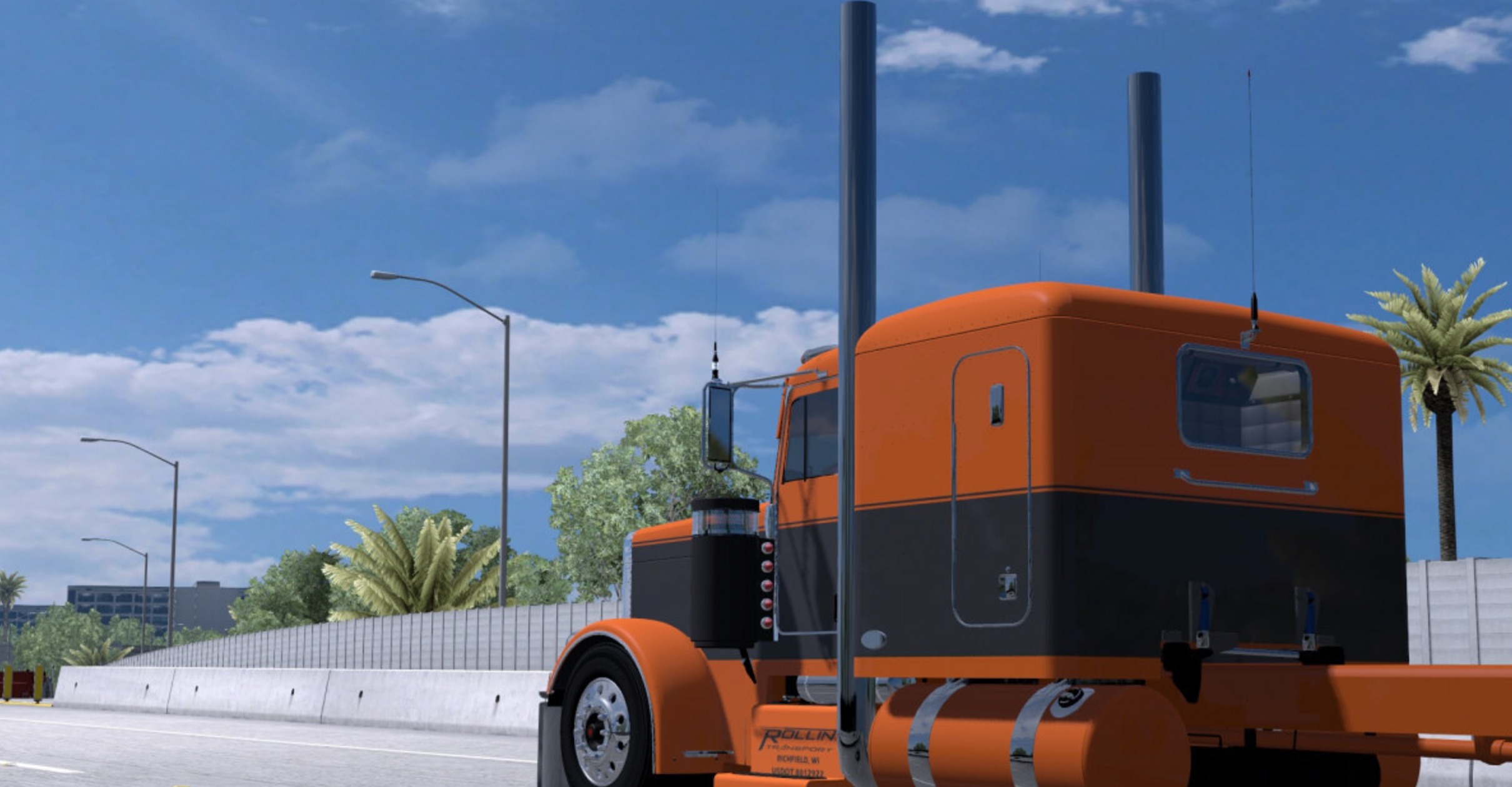 Rollin transport 63″ Mod ATS - ATS Mod | American Truck Simulator Mod