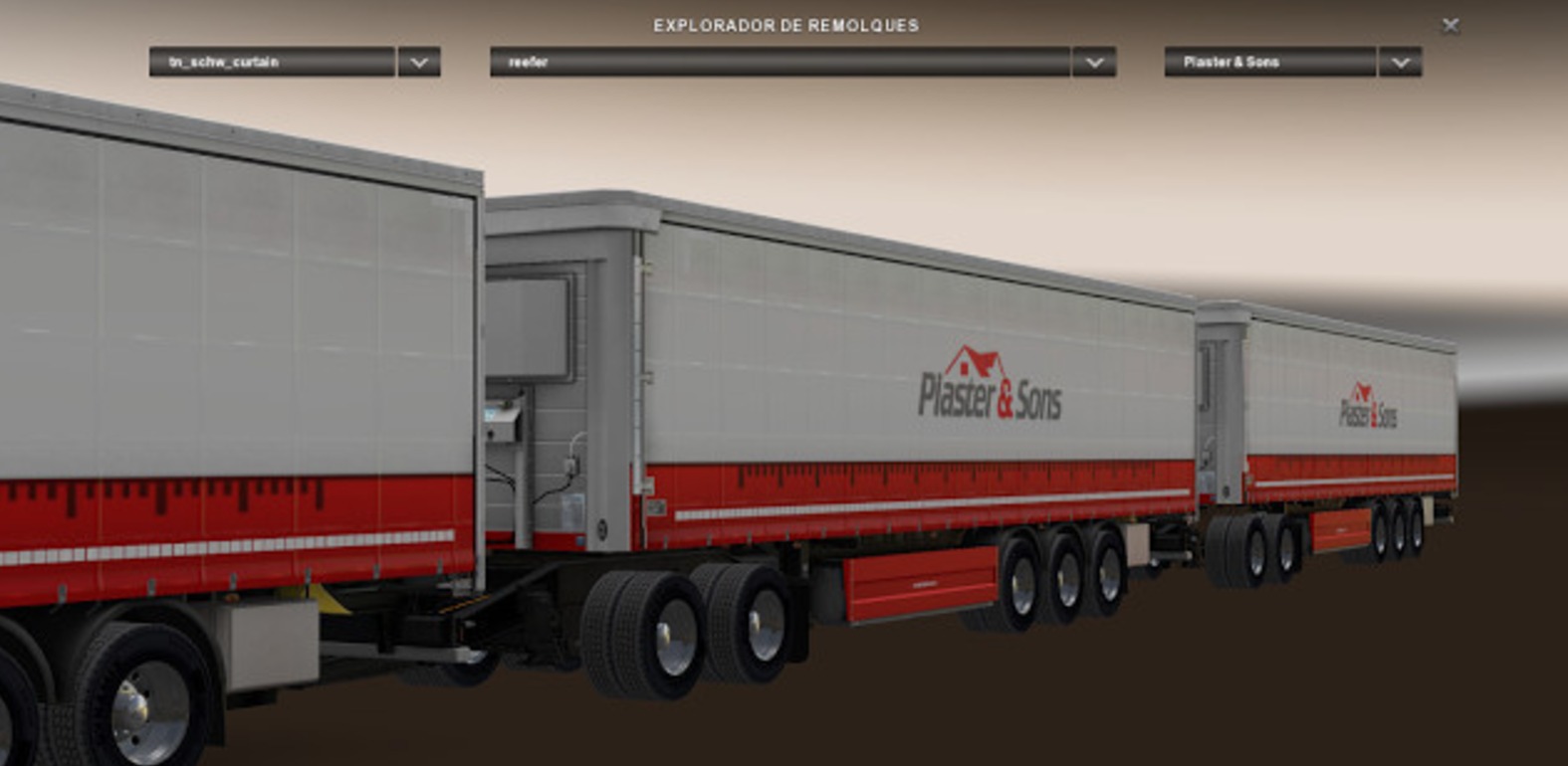 Trailer Double Trifull Schwarzmüller mod for ATS - ATS Mod | American ...
