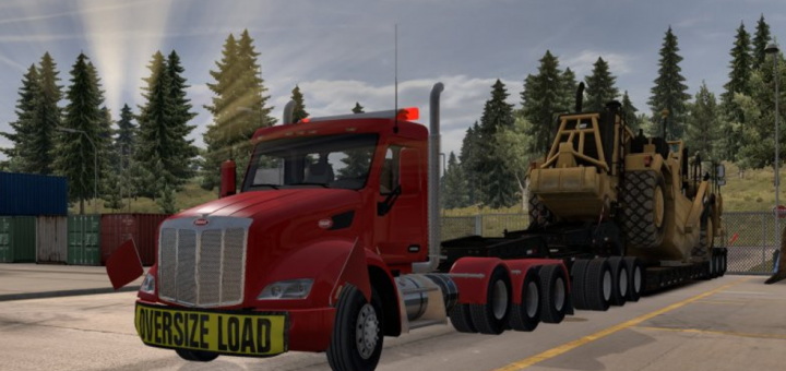 KENWORTH 521 V1.11 ATS TRUCK MOD - ATS Mod | American Truck Simulator Mod