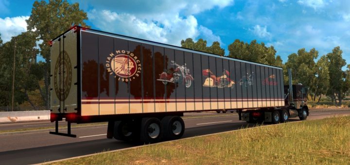 American Tipper Trailer Mod - ATS Mod | American Truck Simulator Mod