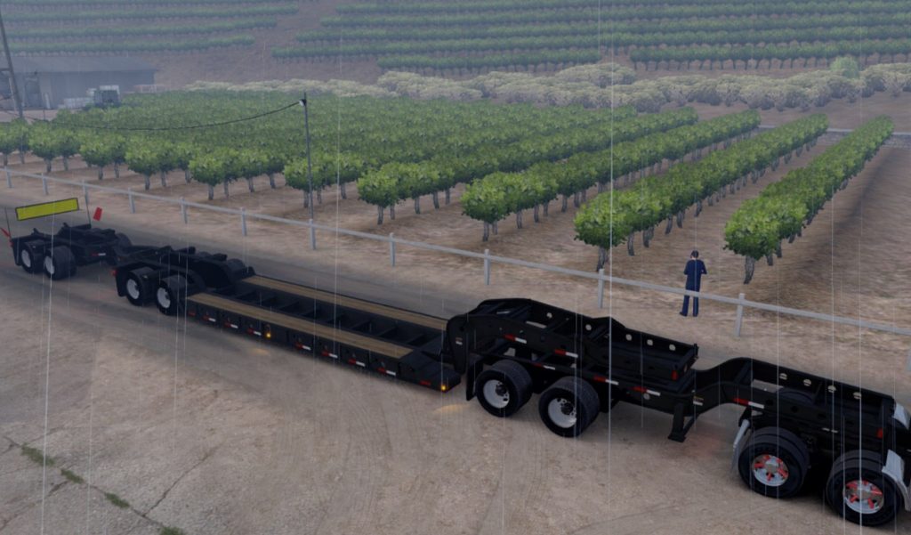 Long Empty Oversized Trailer Magnitude 55l Trailer Mod - ATS Mod ...