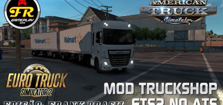 KENWORTH T408 SAR v2.0 Truck ATS Mod - ATS Mod | American Truck ...